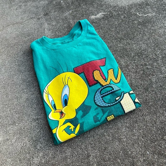 American Vintage | Tops | Vintage Cropped Retro Tweety Shirt | Poshmark